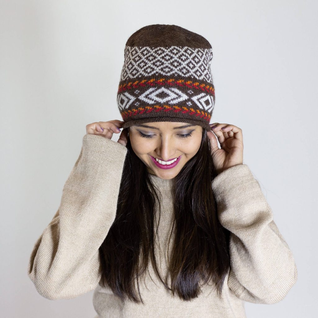 Alpaca Hat Potosi Roll - LAM Bolivia