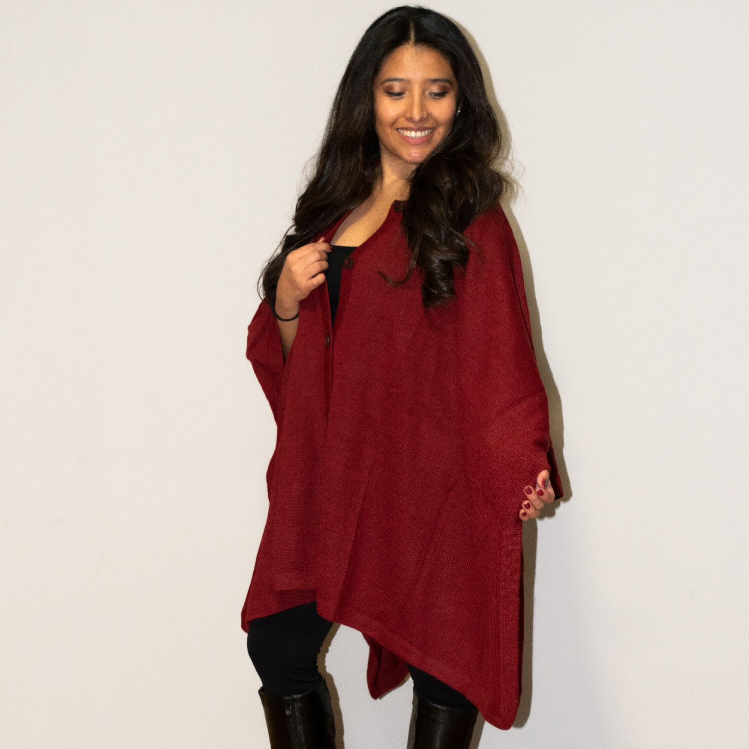 Alpaca Ruana Loom - LAM Bolivia