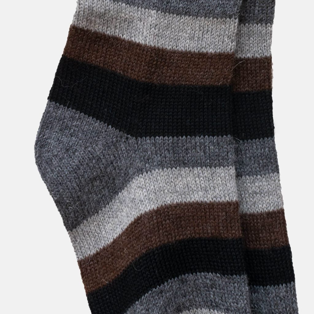 Alpaca Socks Lineas - LAM Bolivia
