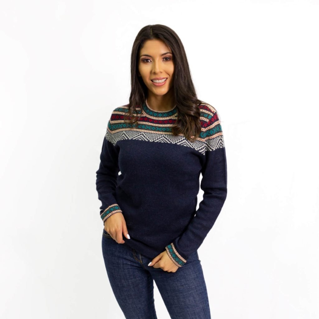 Alpaca Sweater Andes for Women - LAM Bolivia