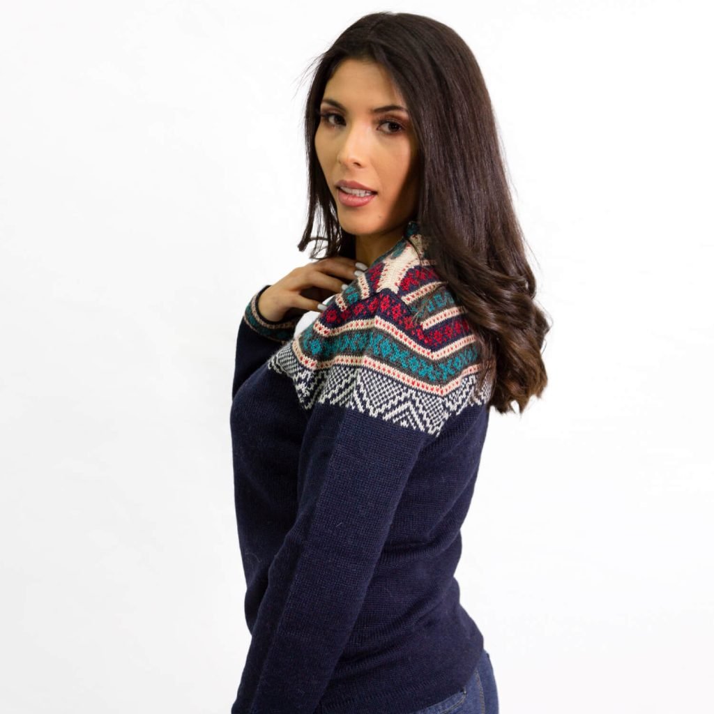 Alpaca Sweater Andes for Women - LAM Bolivia
