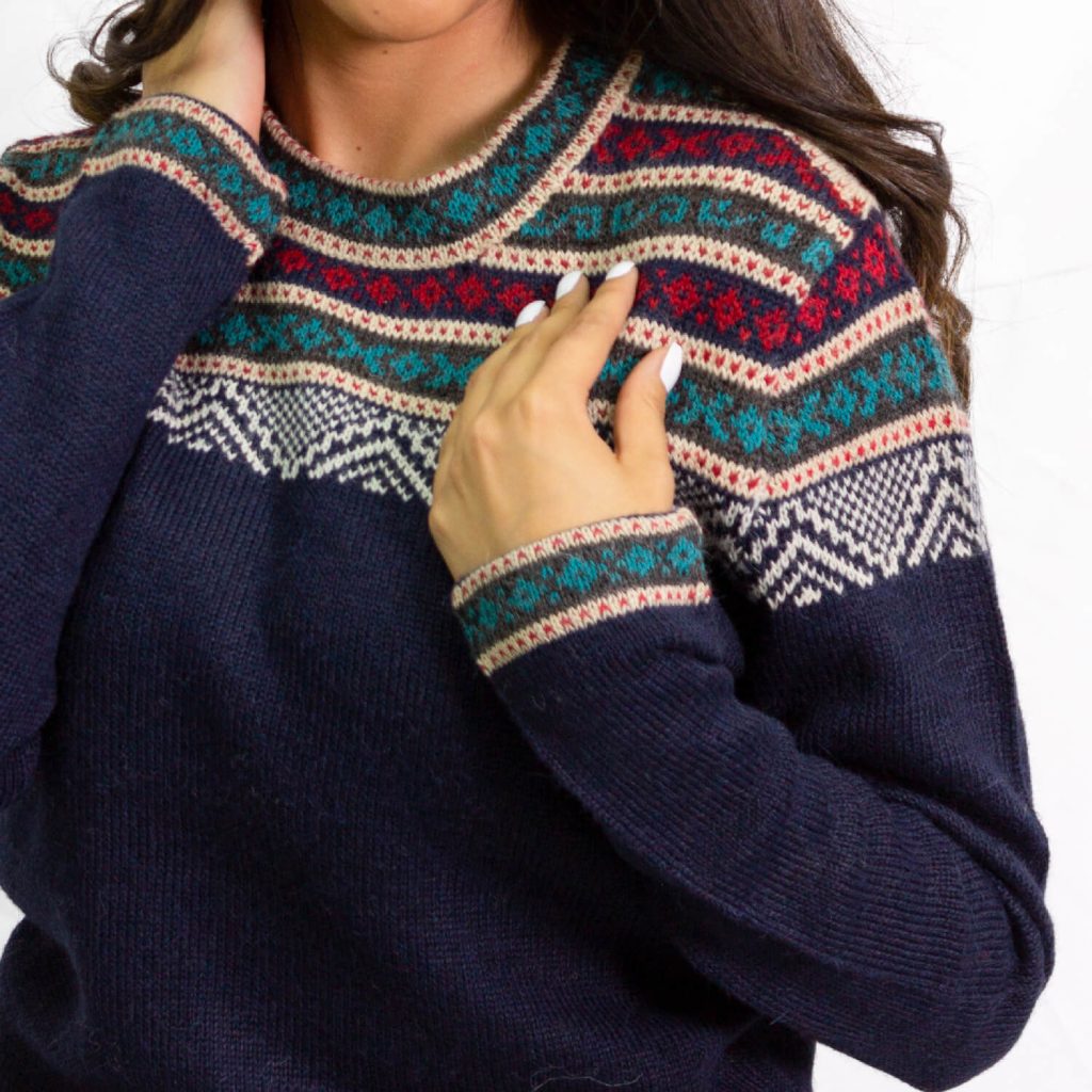 Alpaca Sweater Andes for Women - LAM Bolivia