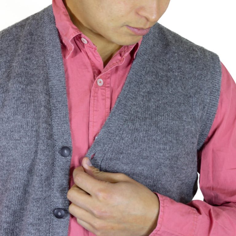 Alpaca Vest Manolo - LAM Bolivia